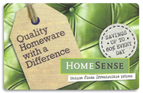 HomeSense Gift Card & Vouchers| Buy Online