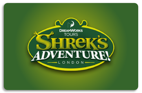 Shrek's Adventure! London (Merlin Gift Card) Gift Cards & Vouchers| Buy ...