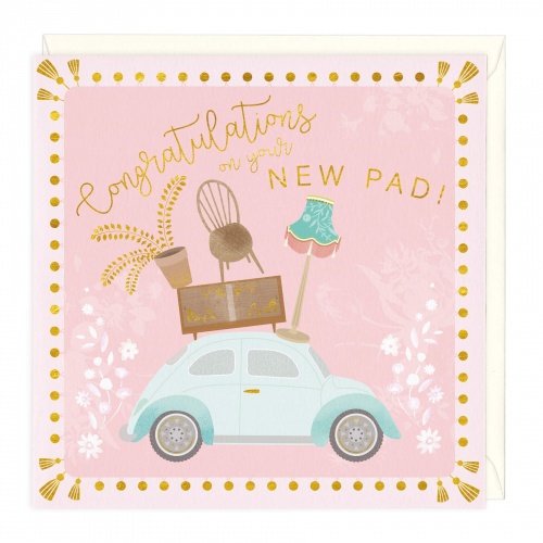 Congratulations On Your New Pad Card Greeting Card| Buy Online