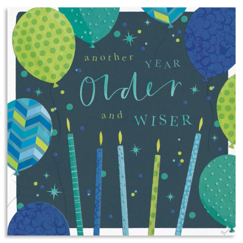 Another Year Older Birthday Card Greeting Card| Buy Online
