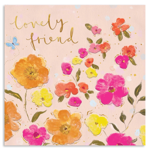 Lovely Friend Greeting Card Greeting Card| Buy Online